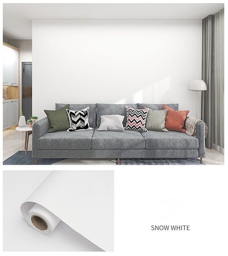 BHW Wallpaper PVC Waterproof Self-Adhesive Wall Paper Sticker ...