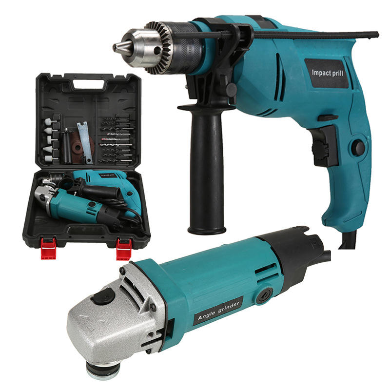 REAIM Grinder and Drill Set 2IN1 Original Heavy Duty Barena Drill Set ...