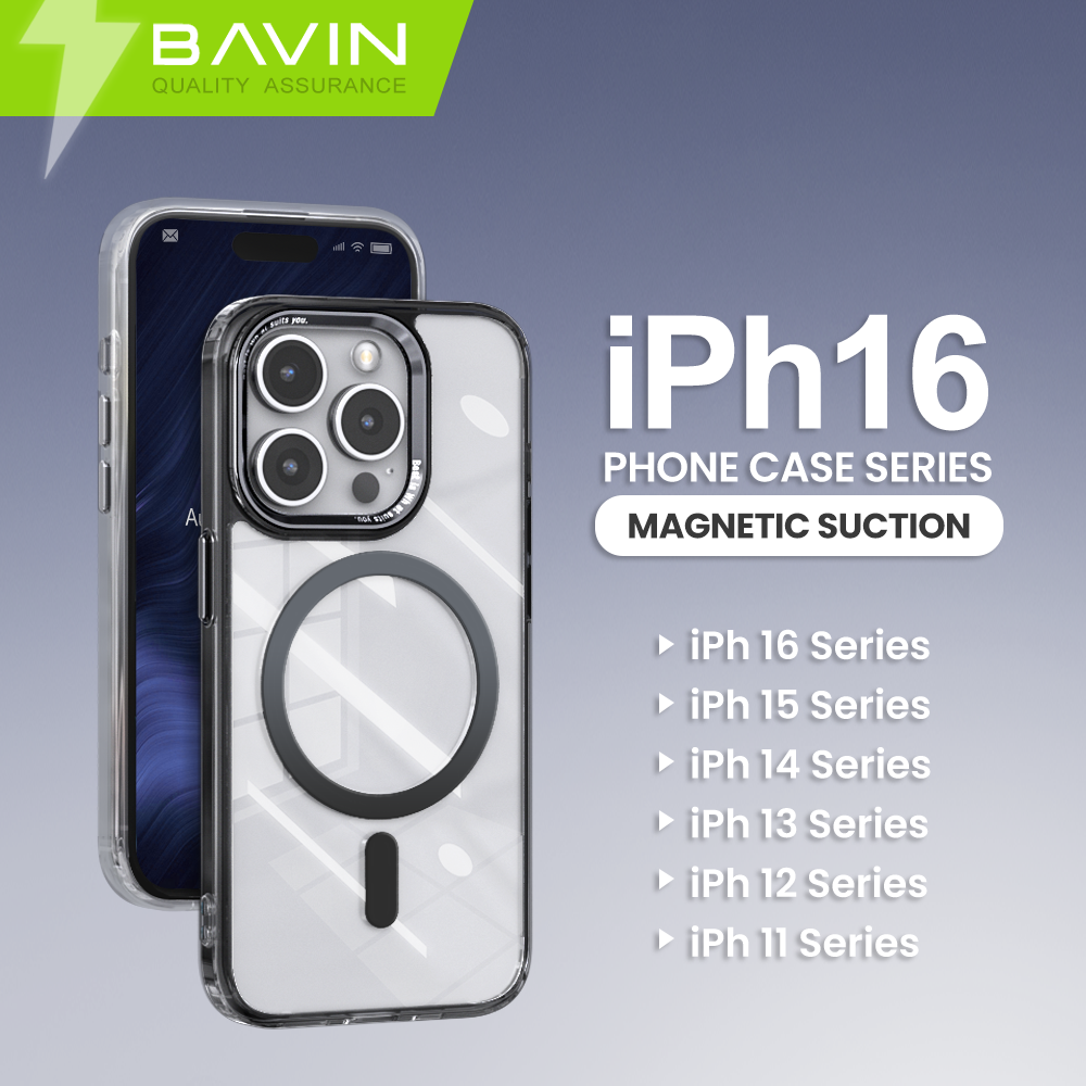 BAVIN YX304 Phone Case Magnetic Wireless Suction for iPh 11 / 12 / 13 ...