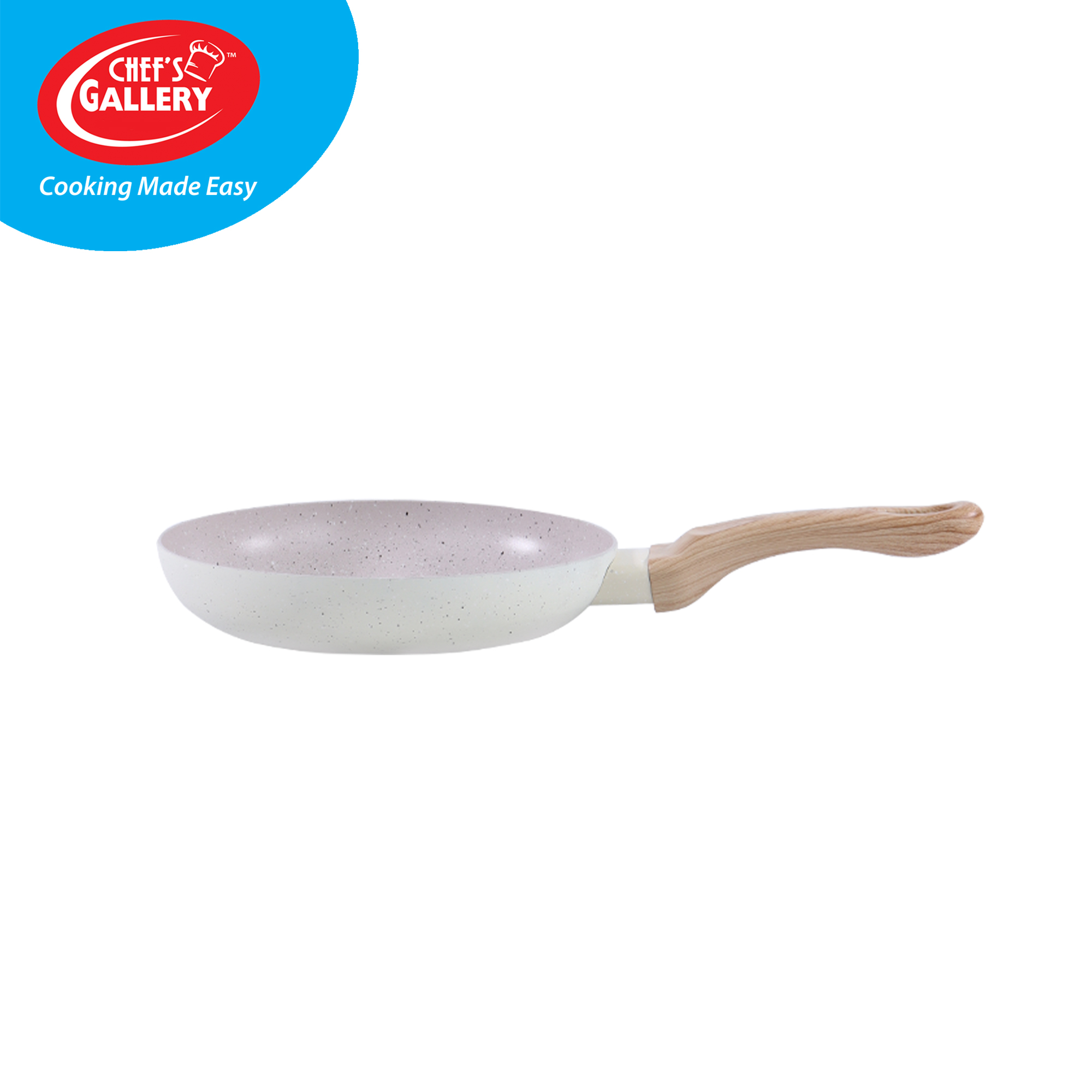 Chef's Gallery Marble Frying Pan 26cm | ILAG Non-Stick | PFOA Free ...