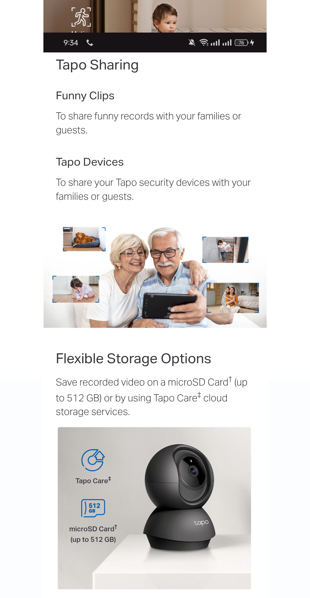 Tapo Official Store | TP-Link | C201 | Pan/Tilt | Home Security | Wi-Fi Camera | Night Vision ...