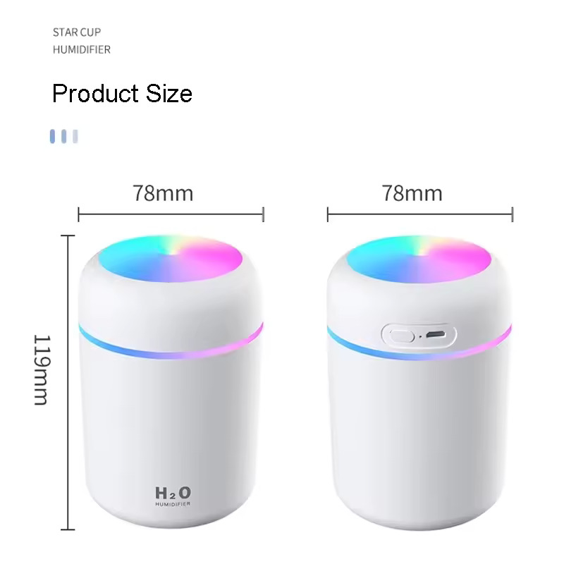 Garden Lab Star Cup Humidifier Rainbow Lights 300ml | Shopee Philippines