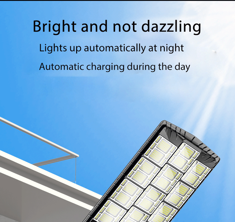 solar street light solar light outdoor waterproof 3000W 5000W LED Wall ...