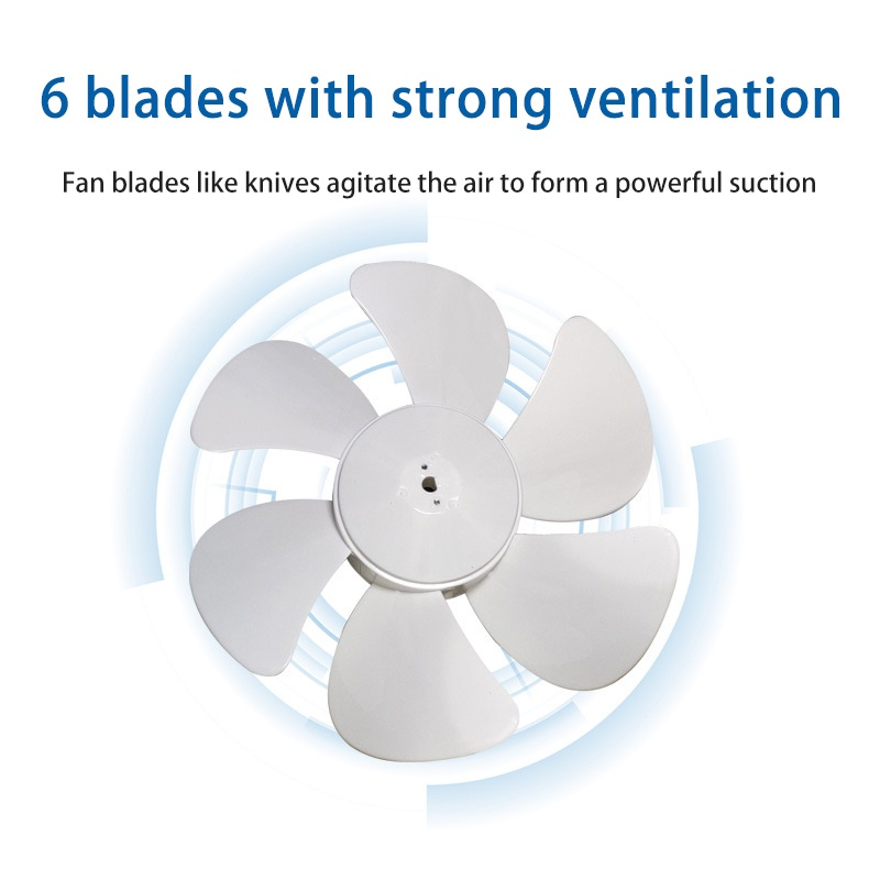 KeyCool Exhaust Fan Wall For Kitchen Stove Bathroom Ventilation Window ...