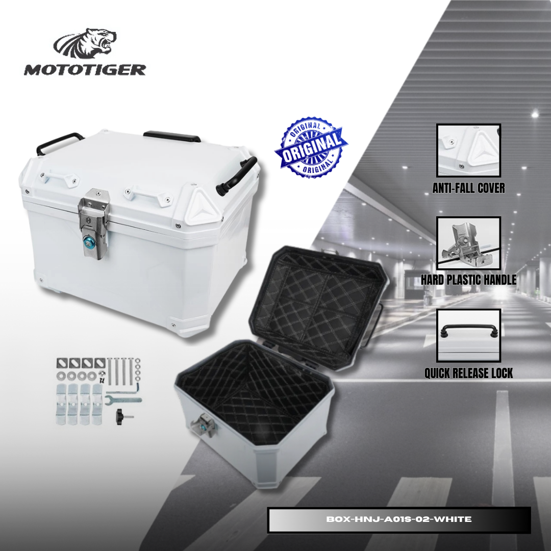 HNJ Box A01-S 45L Top box Motor With Base Plate Givi Box For Motorcycle ...