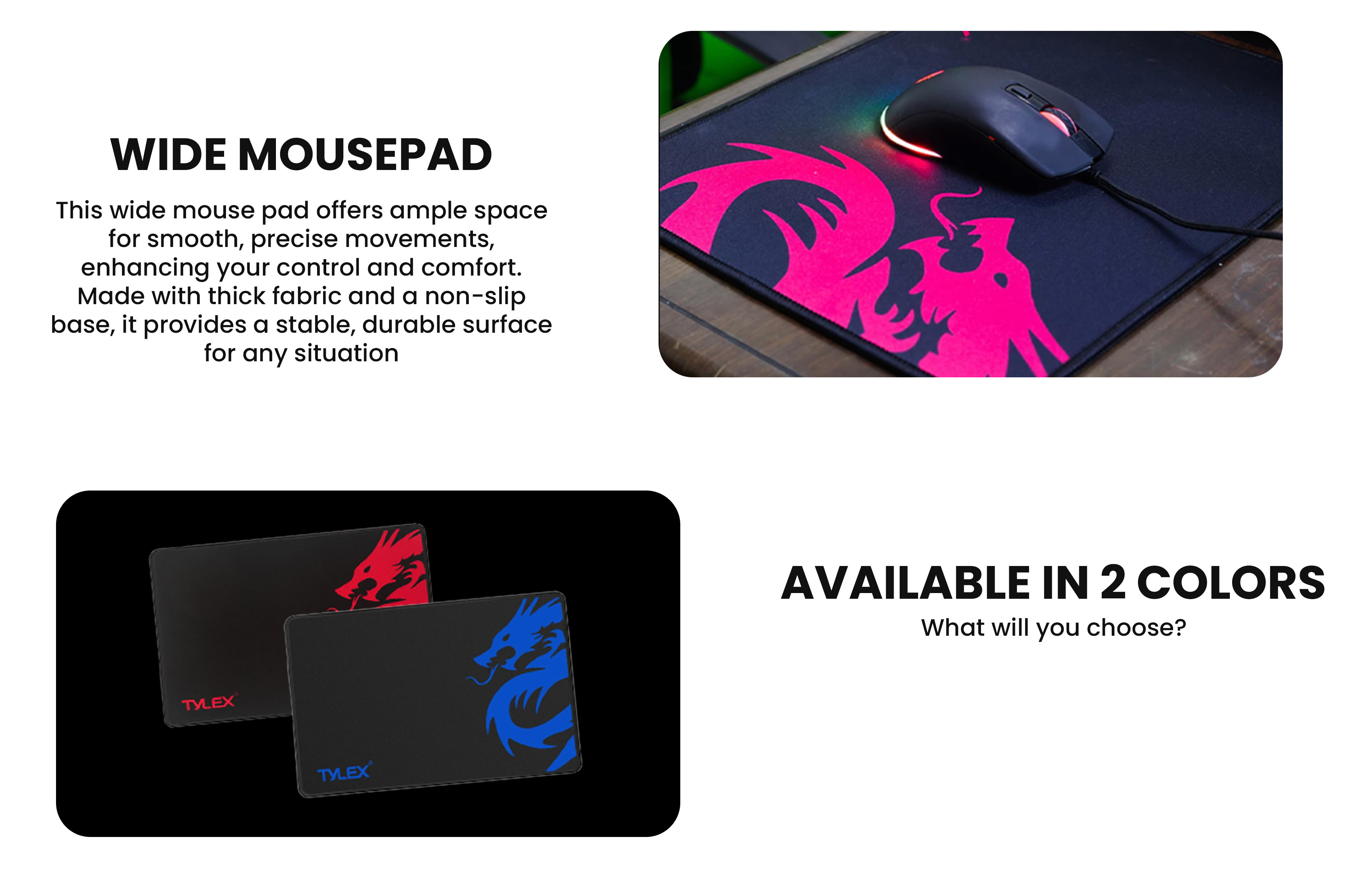 TYLEX XW360 Gaming Mouse Pad Small Size | Shopee Philippines