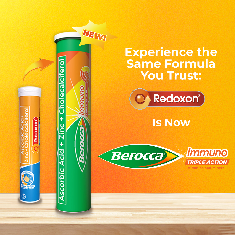 Berocca Immuno 15 Effervesecent Tablets Tube | Shopee Philippines