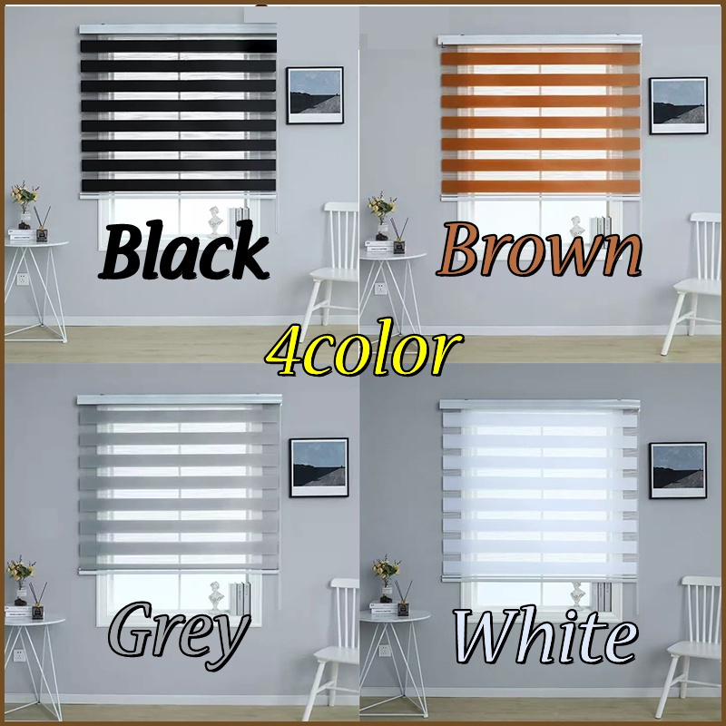 Eone Home Modern Korean Blinds For Window Venetians Duo Roller Curtain ...