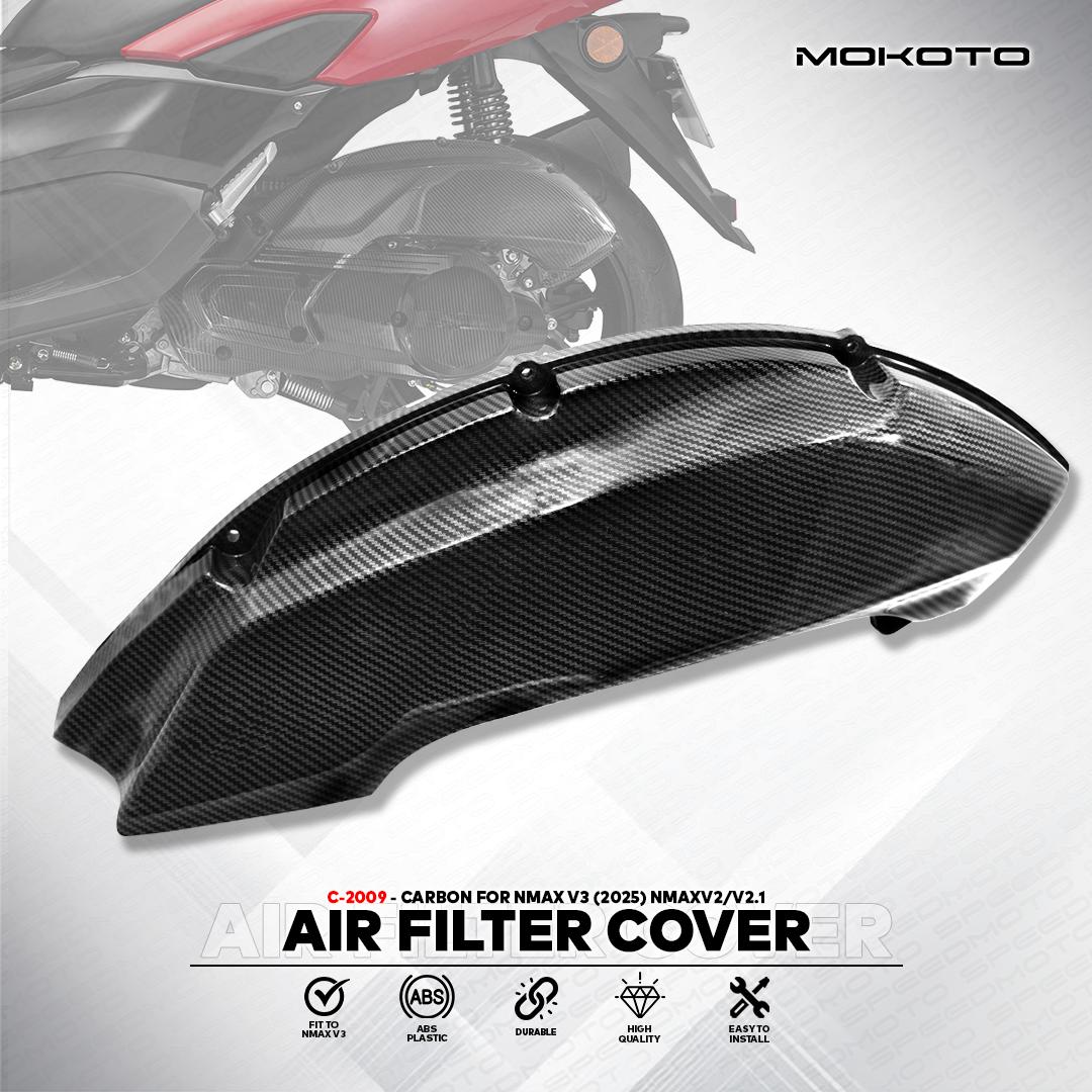 MOKOTO YAMAHA NMAX V2 / 2.1 / V3 AIR FILTER COVER AIRBOX COVER FOR ...