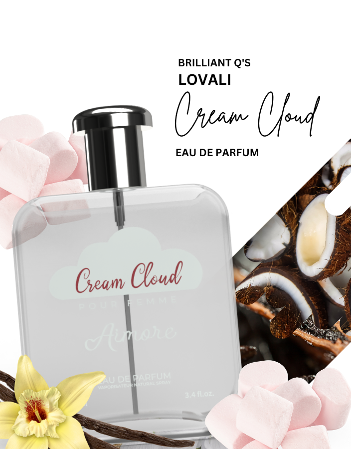 BRILLIANT.Q AIMORE CREAM CLOUD HAS LONG LASTING POUR FEMME EAU DE ...