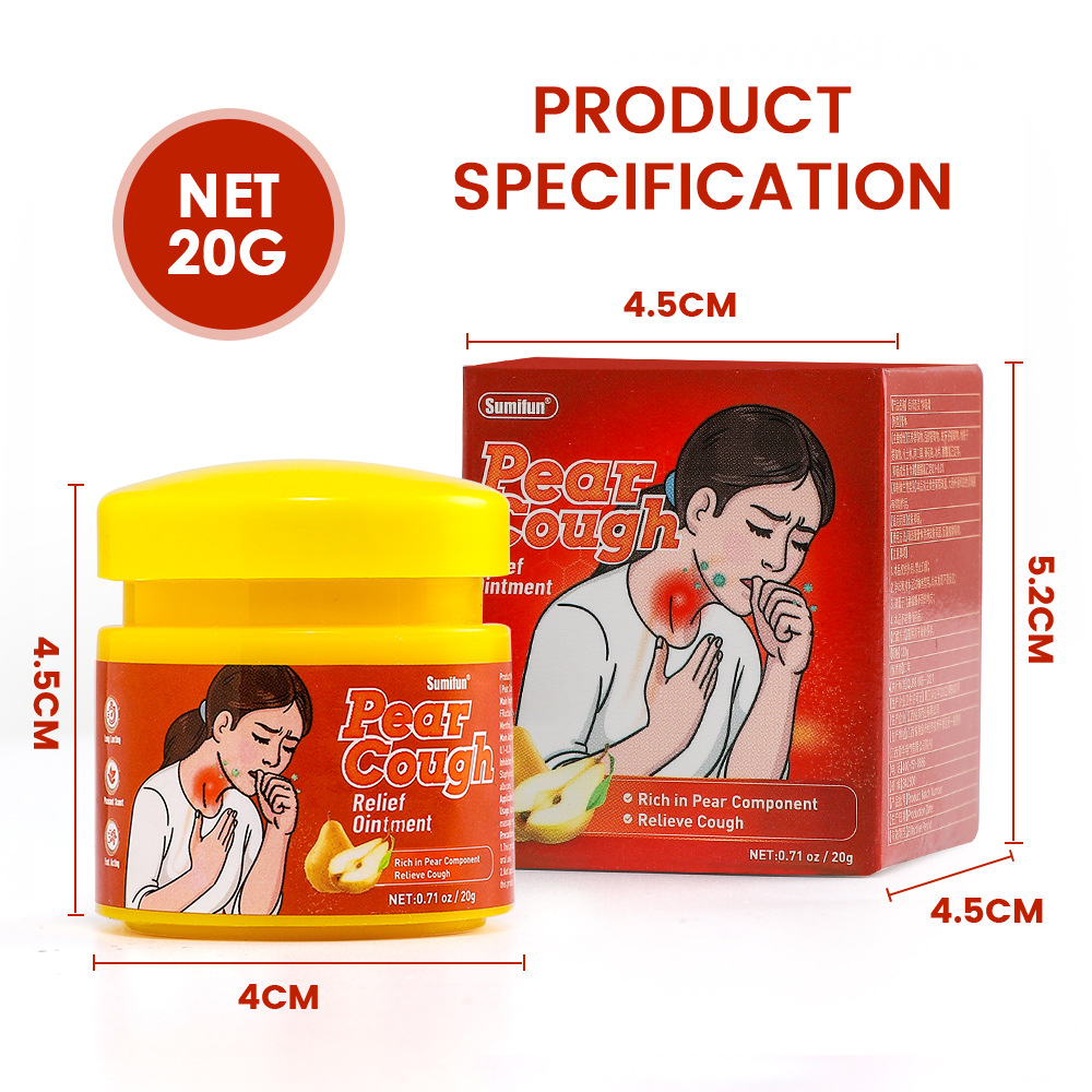 Pear cough cream Antitussive Cream Clearing Heat, Moistening Lung ...