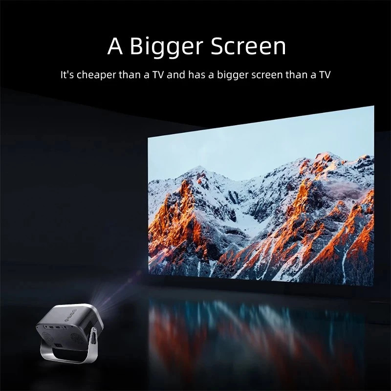 Monoz A10 Projector Android, WiFi, Bluetooth, 360° Rotating, Portable ...