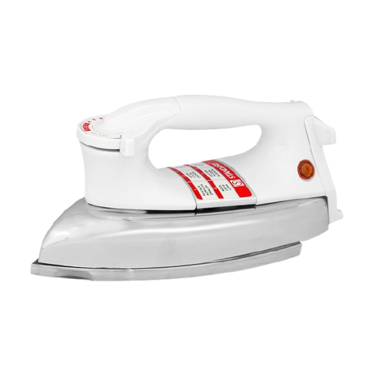 Standard Flat Iron Heavy Duty Plantsa for Clothes 1000W (White/Black ...
