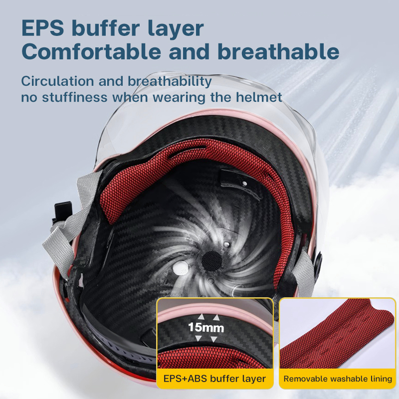 HNJ Half Face helmet For Motorcycle Open Face Helmet Bicycle Electric ...