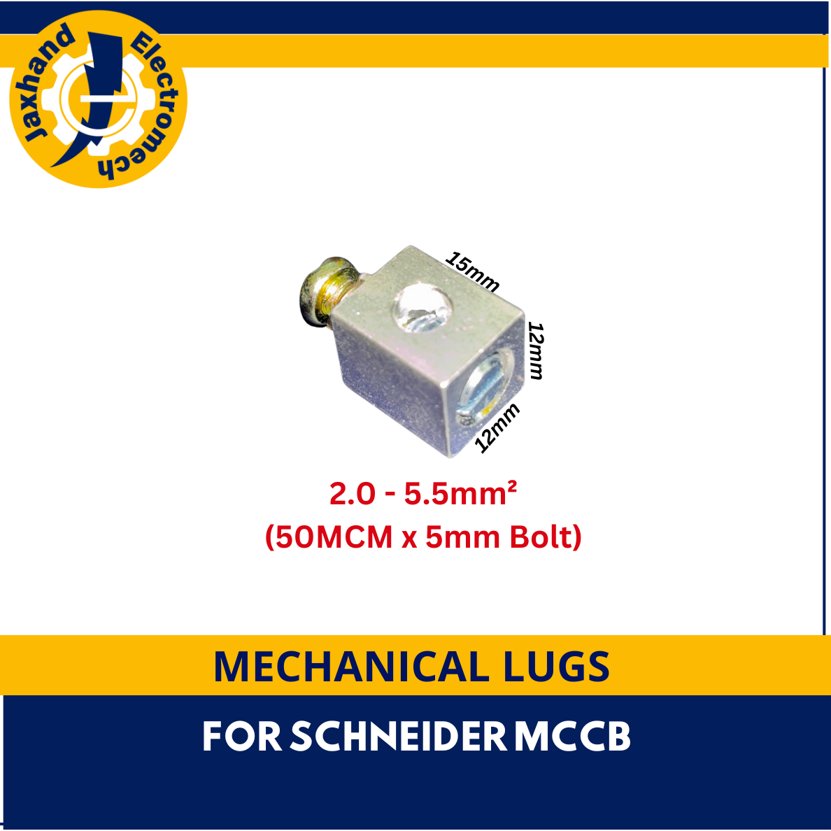 Mechanical Terminal Lugs for SCHNEIDER MCCB 50MCM - 500MCM Copper ...