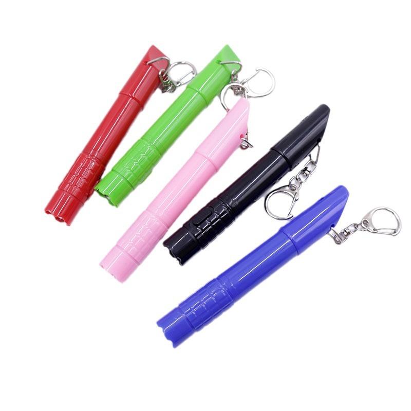 3In1 Ballpen Whistle Light Keychain Multipurpose Keychain Pen | Shopee ...