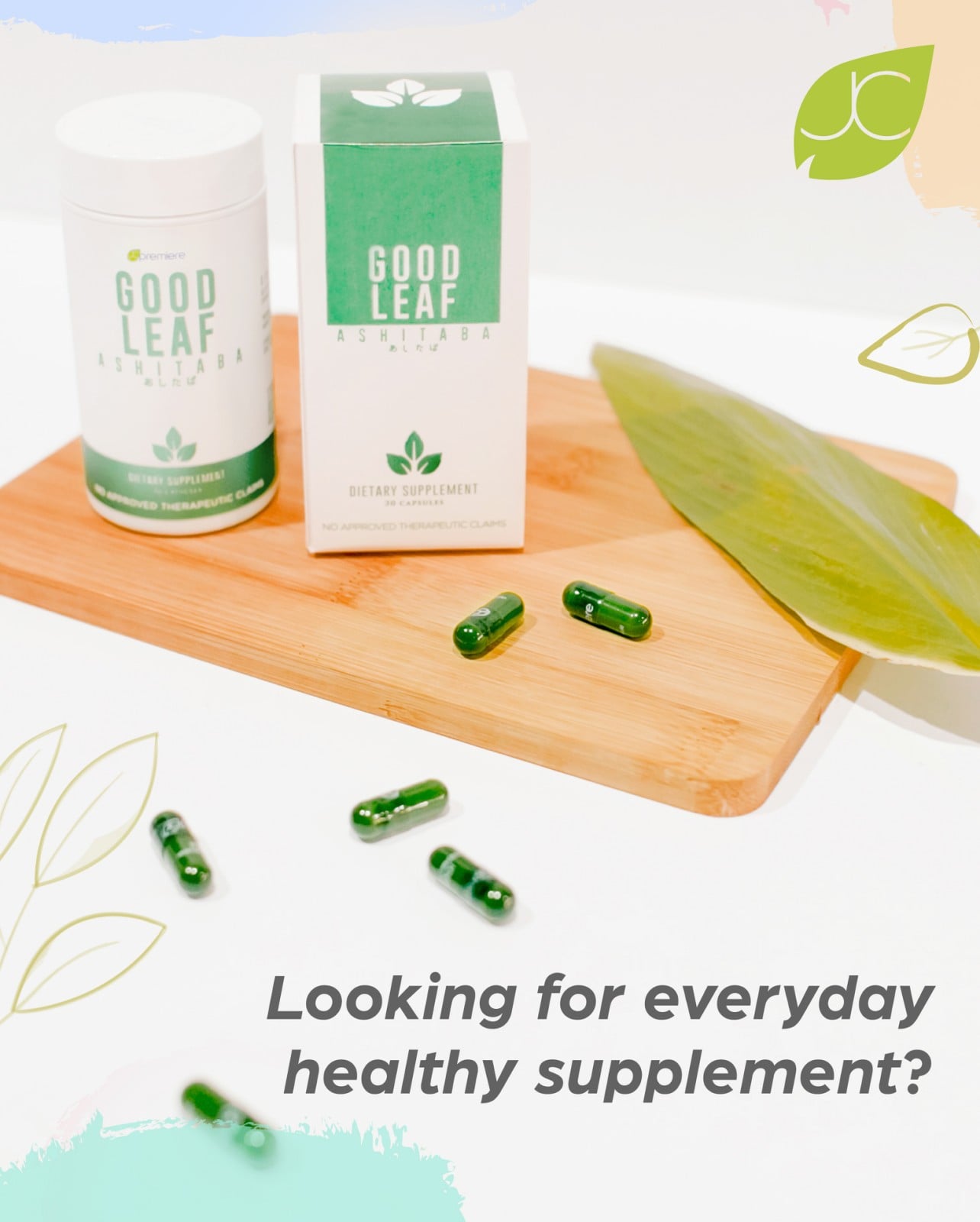 JC Good Leaf Ashitaba | 100% Authentic | Shopee Philippines