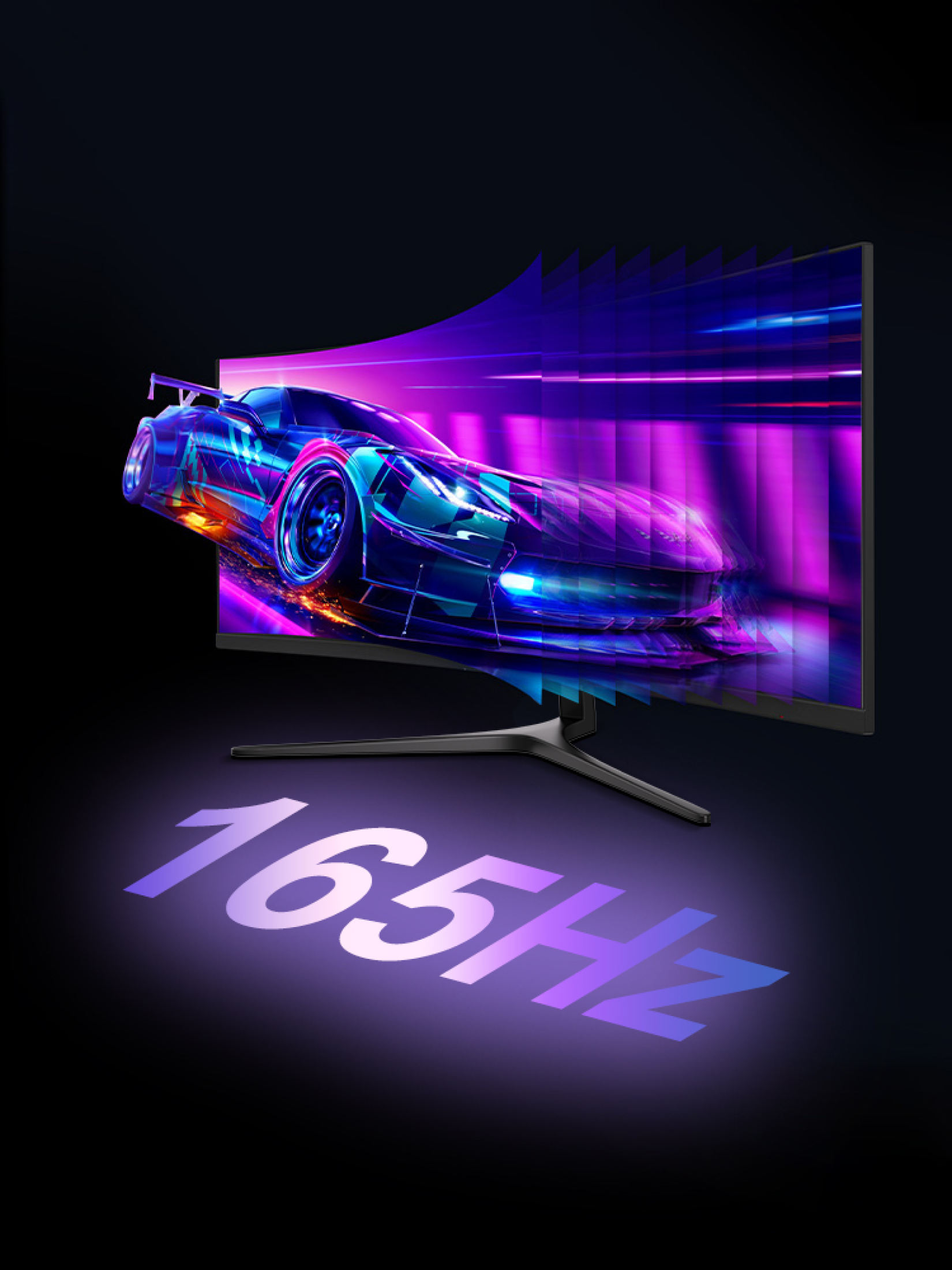 EXPOSE Monitor 27/24/22/19 Inch Curved Gaming Monitor 165/75/60Hz IPS ...