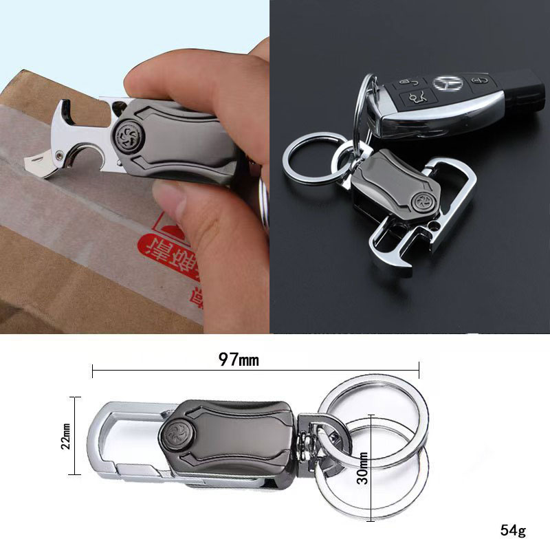 Multifunctional Keychain Car Key Holder Car Keychain Key Ring Motor Car ...