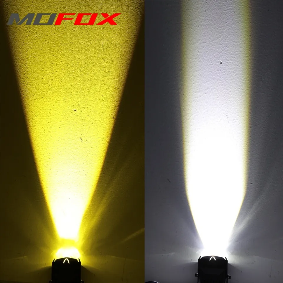 MOFOX V7 Laser Gun Motorcycle Mini Driving Light High/Low Dual Color ...
