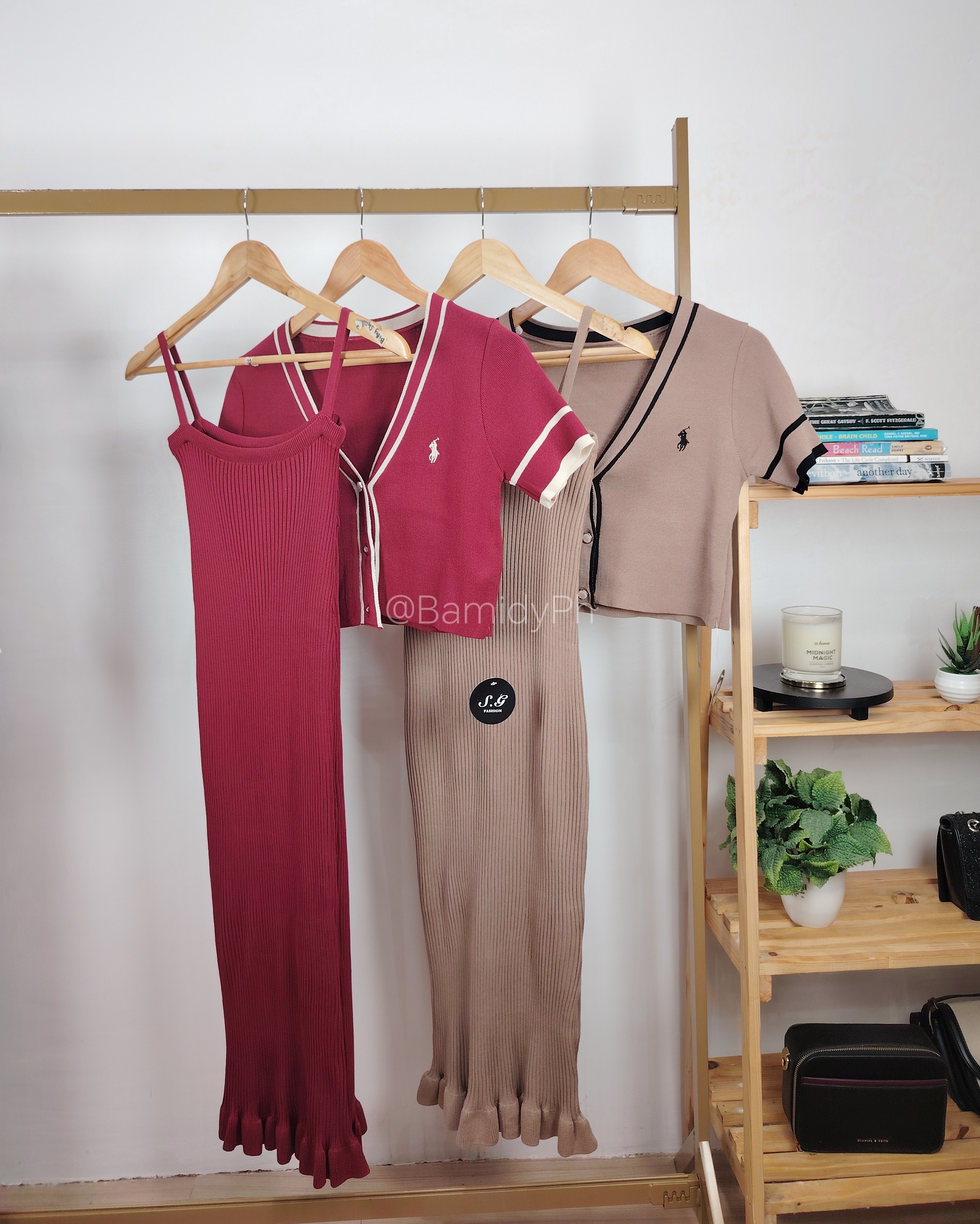 Leni Knitted 2 in 1 Bodycon dress with blazer Stretchable | Shopee Philippines