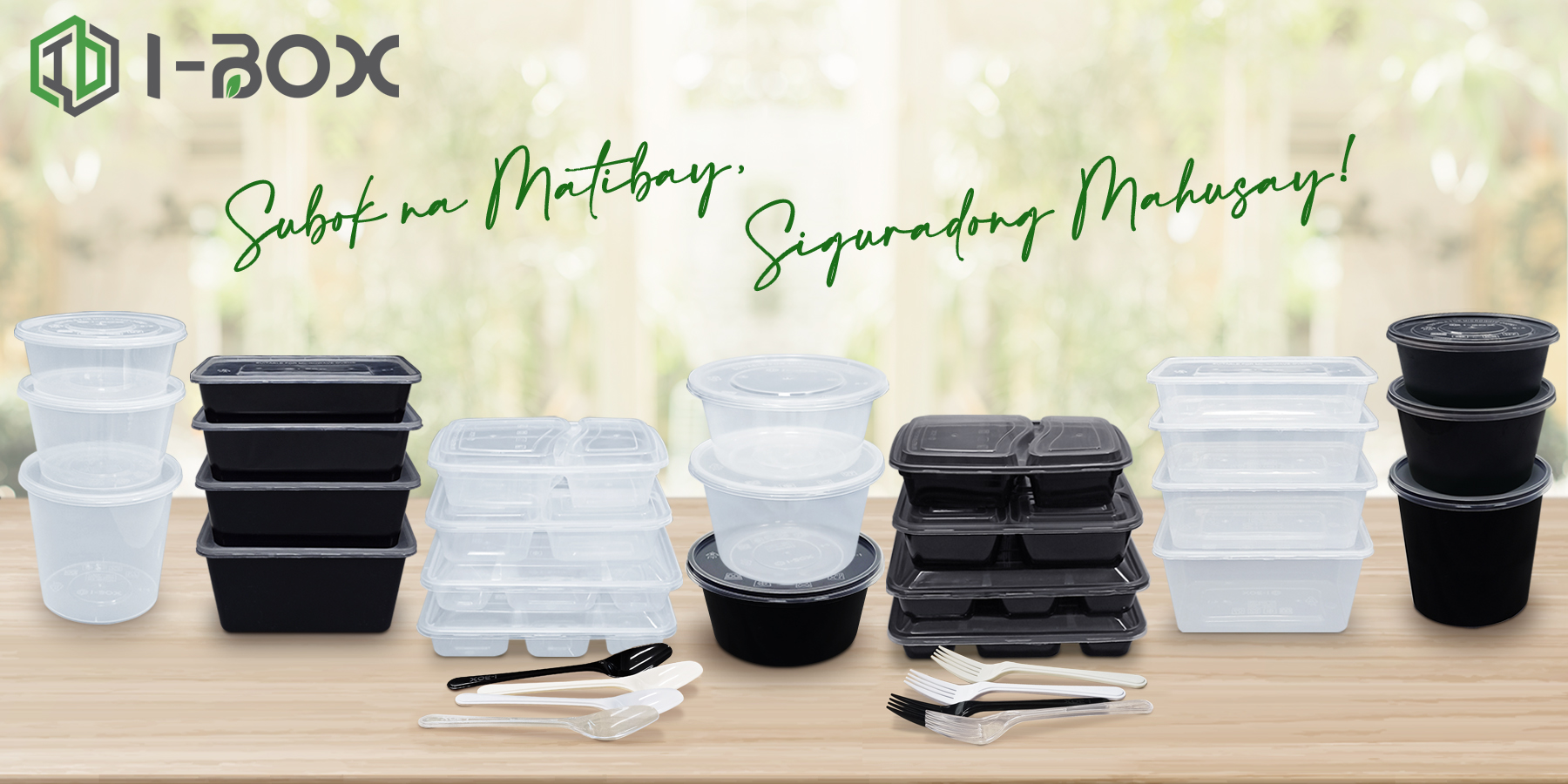 【iBOX】10PCS Microwavable Plastic Food Containers | Rectangular | 500ml ...