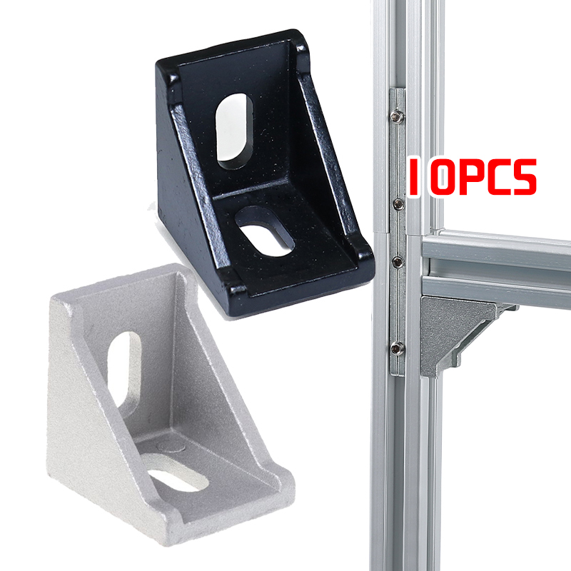 10pcs Corner L 3030 Aluminum Corner Bracket Profile Bracket | Shopee ...