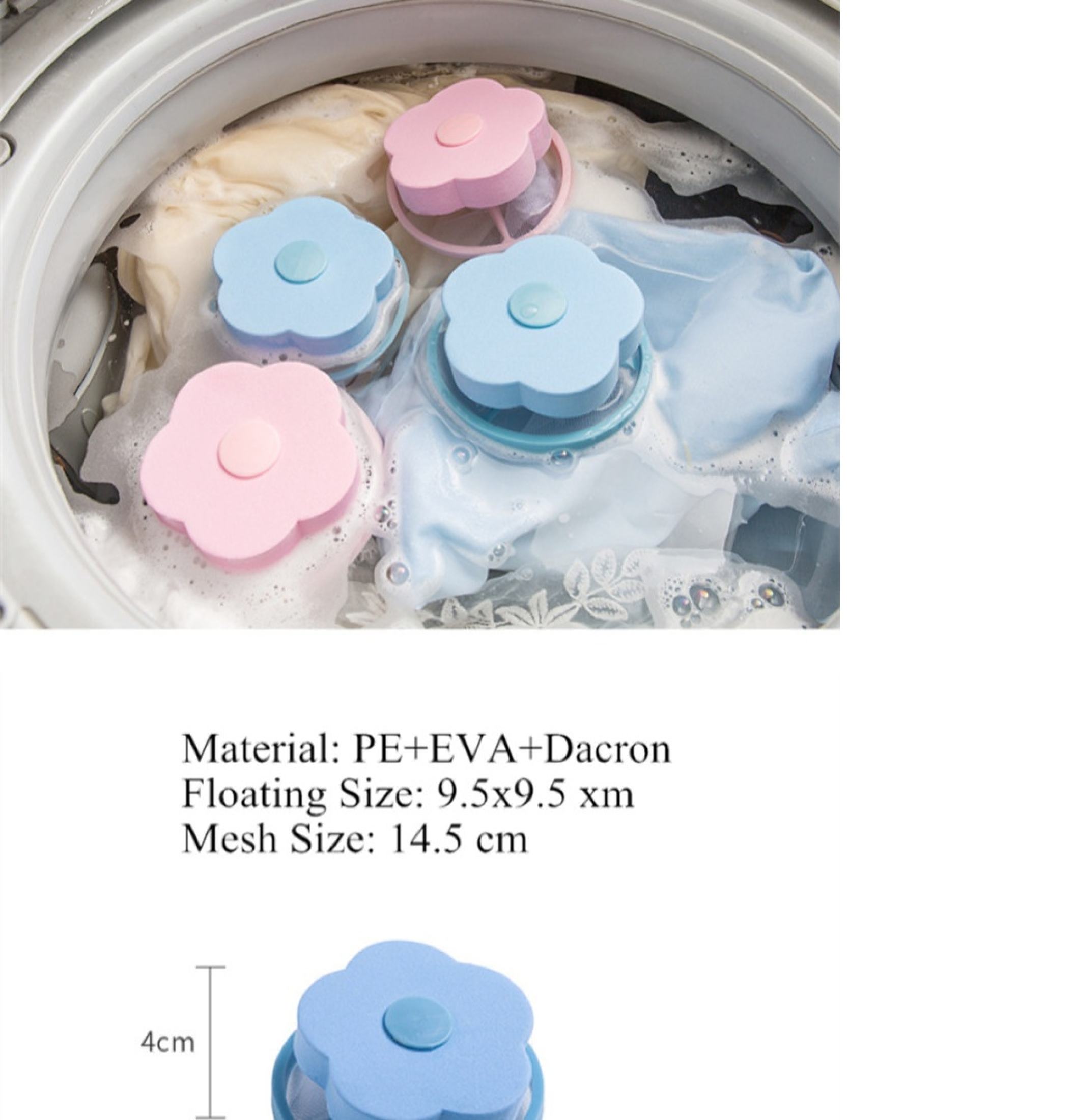 Multifunction Laundry Mesh Washing Machine Filter Mesh Removal Hair ...