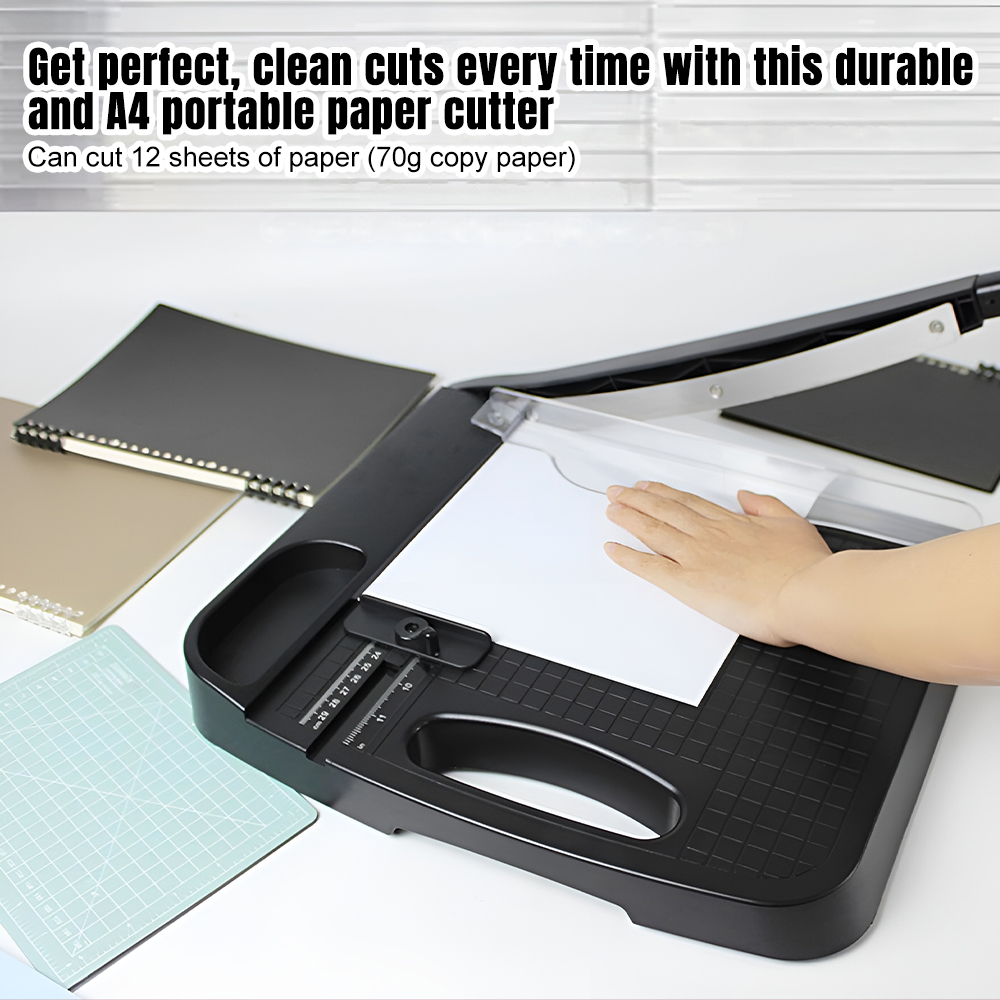 A4 Size Black Portable Paper Cutter Scrapbooking Cutting Tool Hand ...