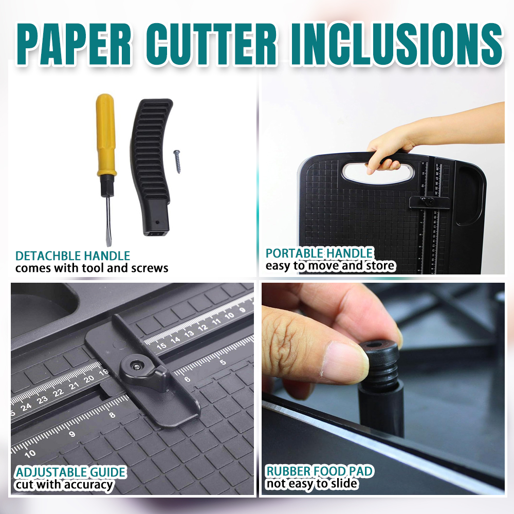 A4 Size Black Portable Paper Cutter Scrapbooking Cutting Tool Hand ...