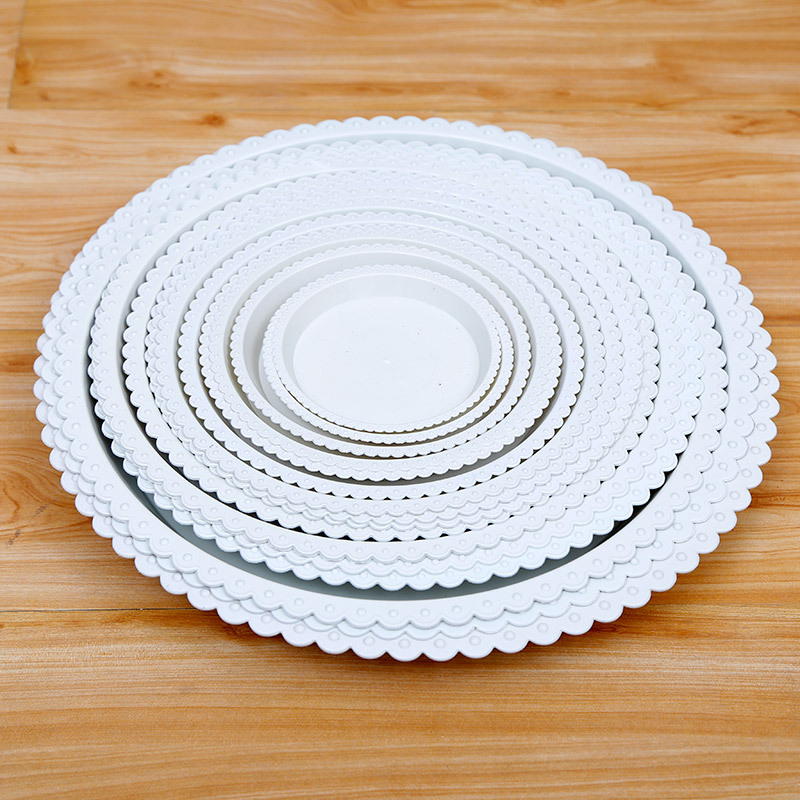 10pcs Plastic Catch Plate For Pot Indoor And Outdoor Durable Plant ...