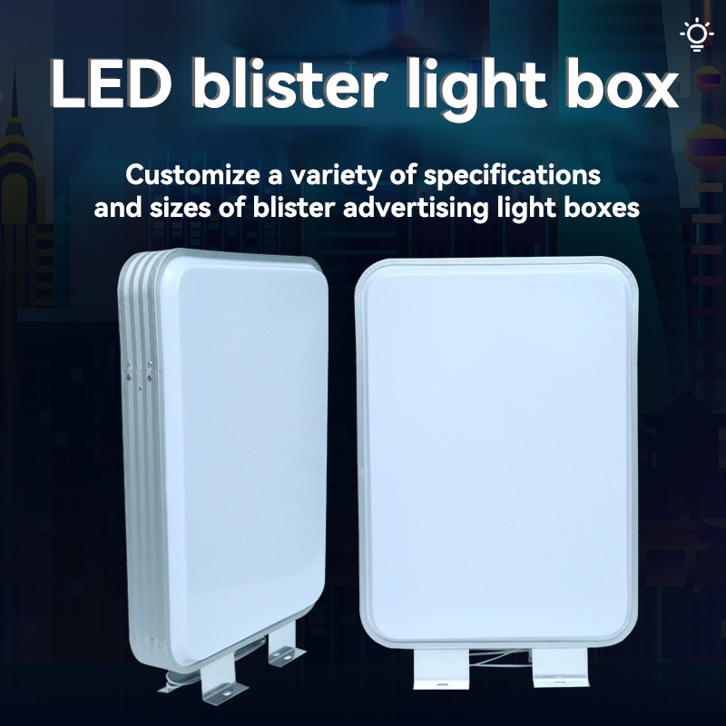Acrylic vacuum formed lightbox with external advertising, convenience ...