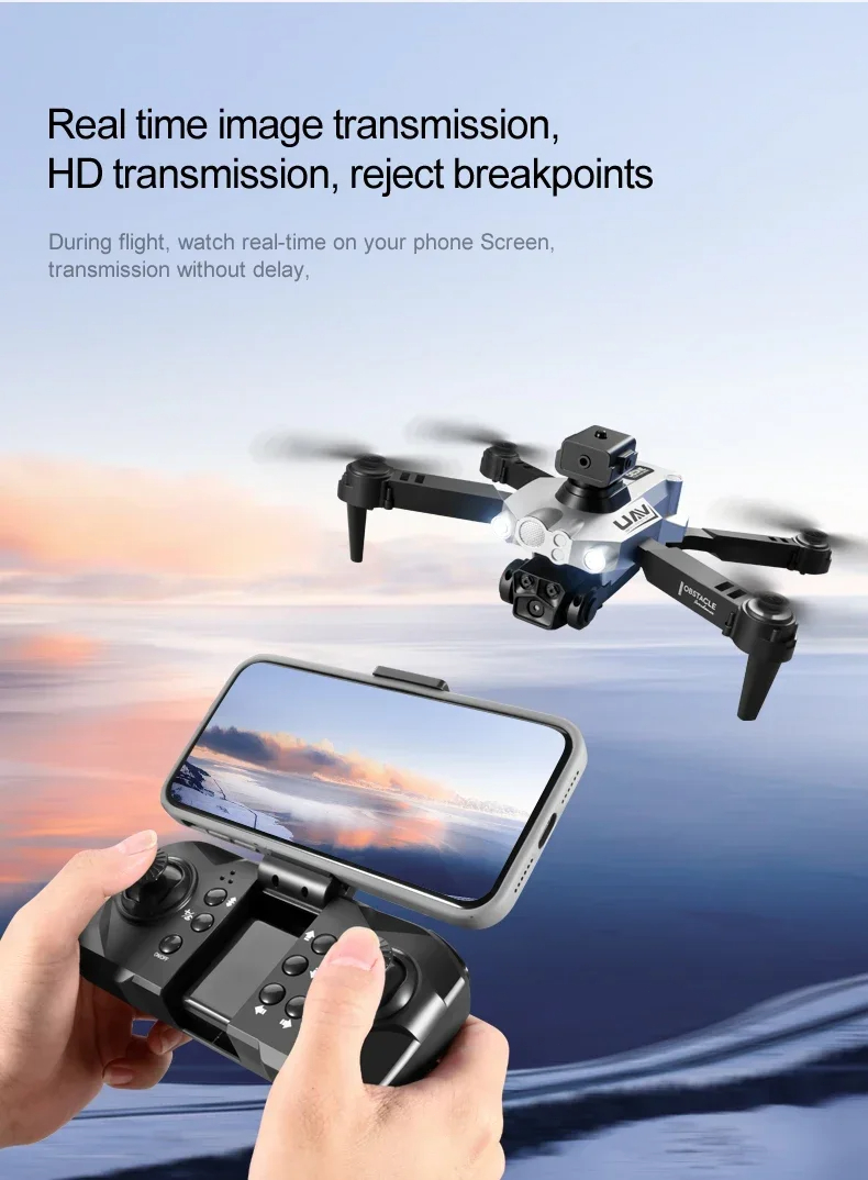 mini drone with camera original 4K HD fpv Quadcopter for kids toy WiFi ...