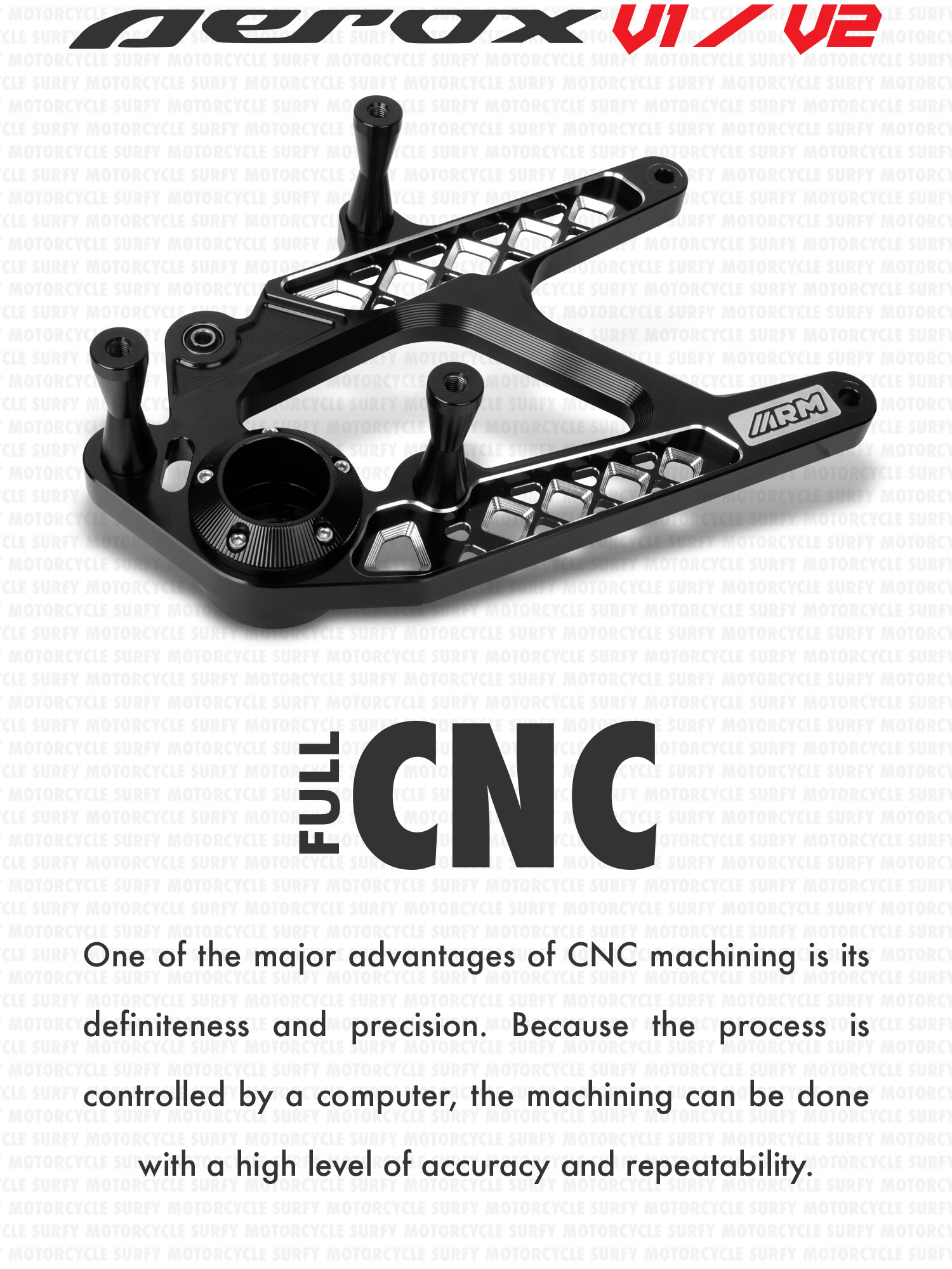 ARM Premium Swing Arm CNC 2-Color Aluminum Design For Nmax Aerox v1&v2 ...