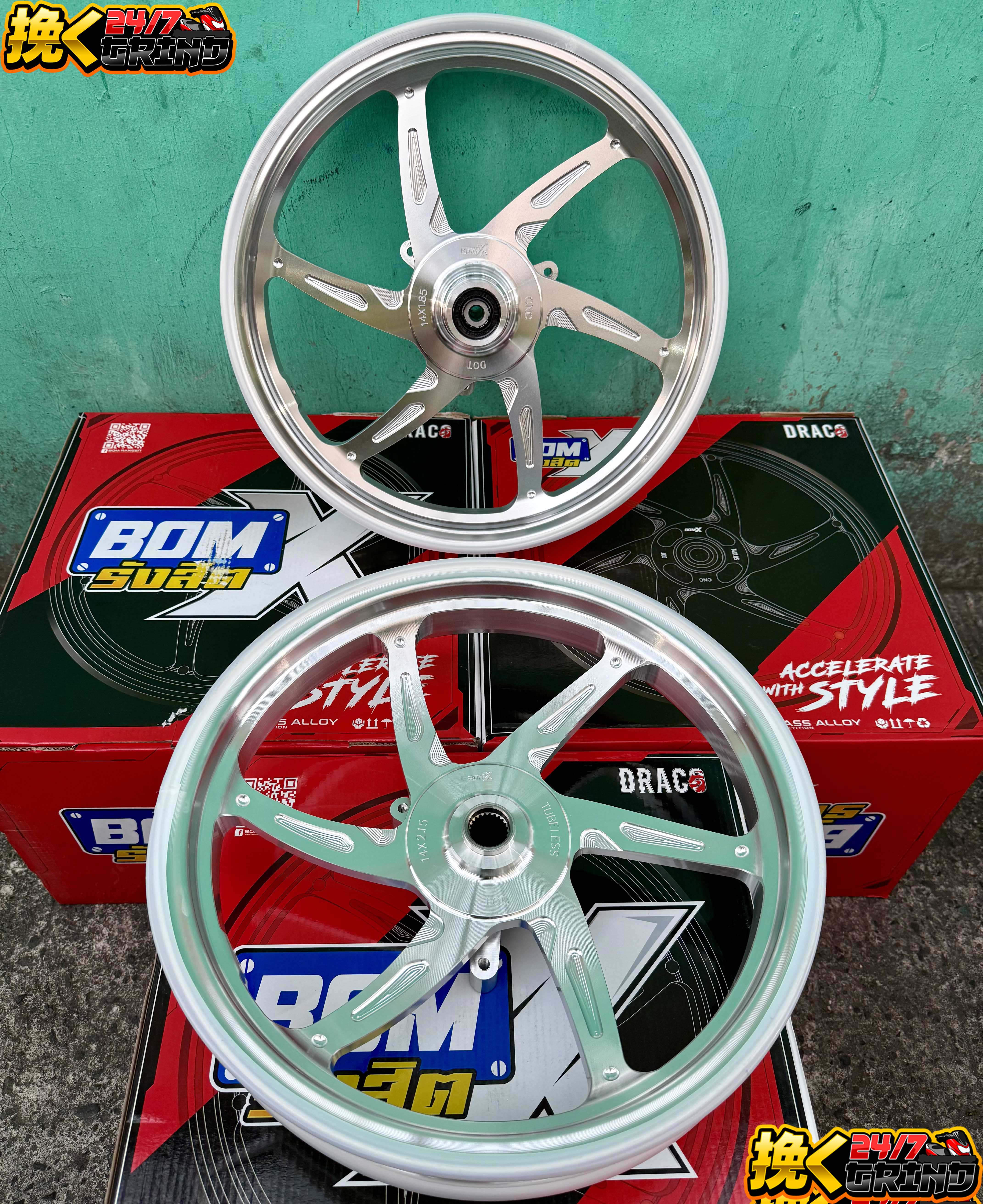 BOM RANGSIT MAGS DRACO For YAMAHA NMAX V1 / NMAX V2 HEAVY DUTY | Shopee ...