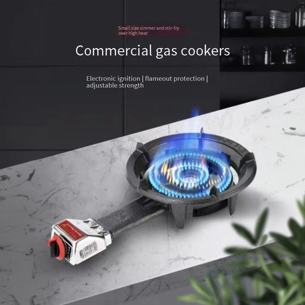 Heavy duty burner single burner gas stove Household Automatic Ignition ...