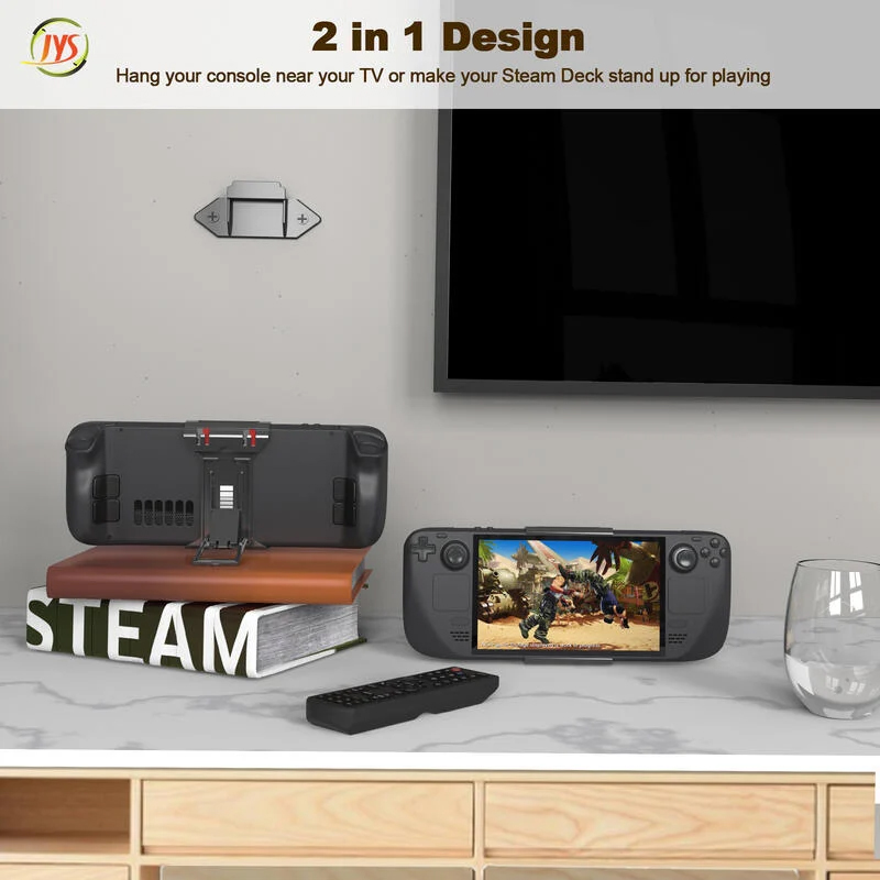 JYS Anti-Slip Game Bracket For Steam Deck Console Wall Mounted Holder ...