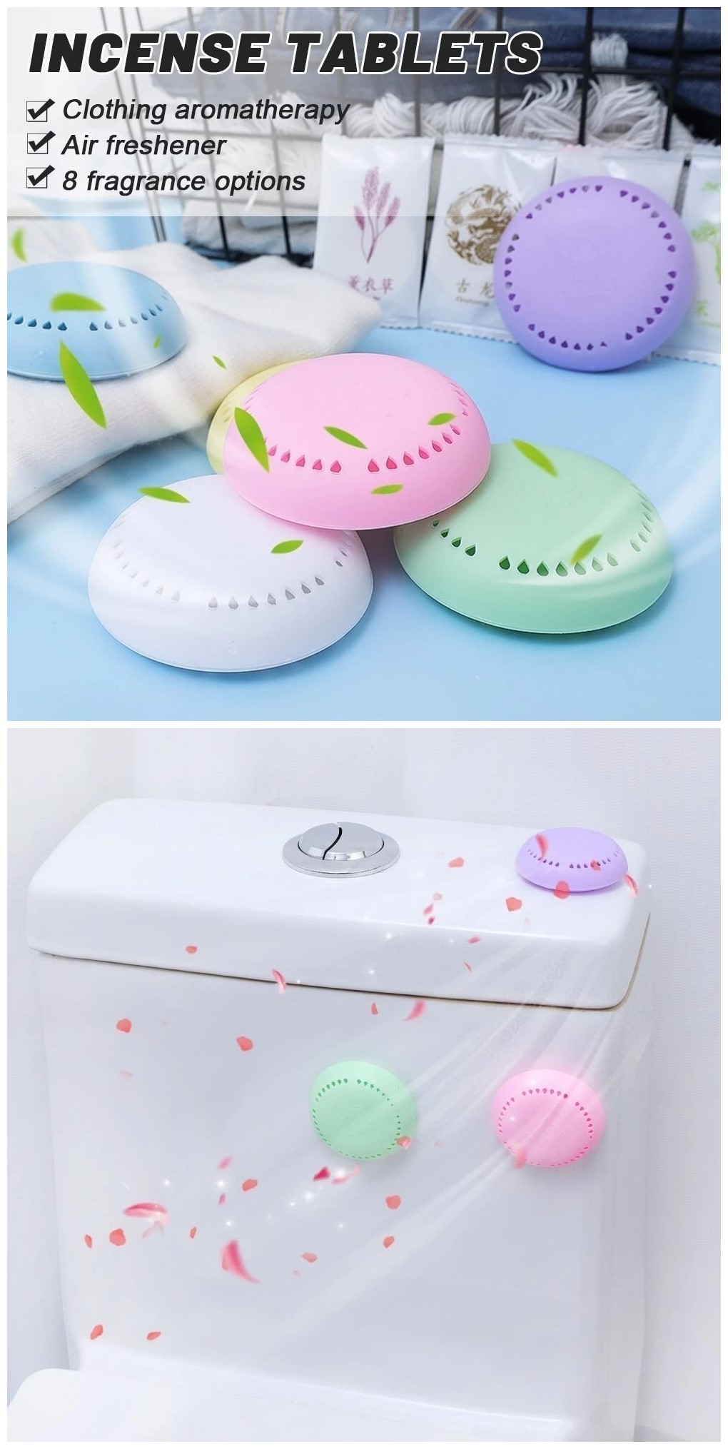 Toilet Aromatherapy Fragrance Lasting Deodorant Bathroom Bedroom ...
