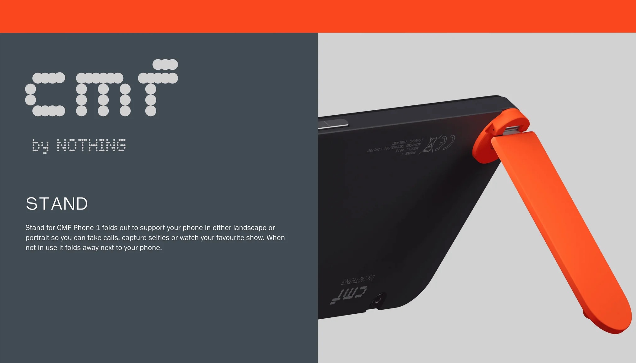 CMF Phone 1 Stand - Orange | Shopee Philippines