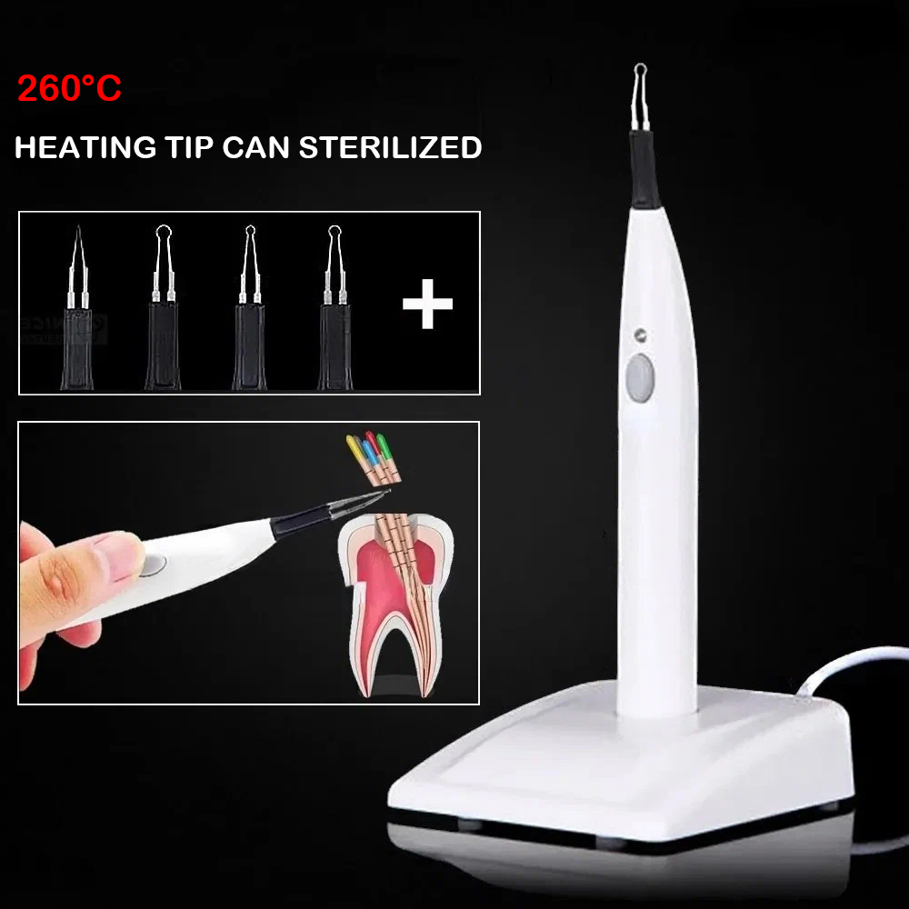 4 Tips Dental Gutta Percha Tooth Gum Cutter Dissolved Breaker Cutter ...