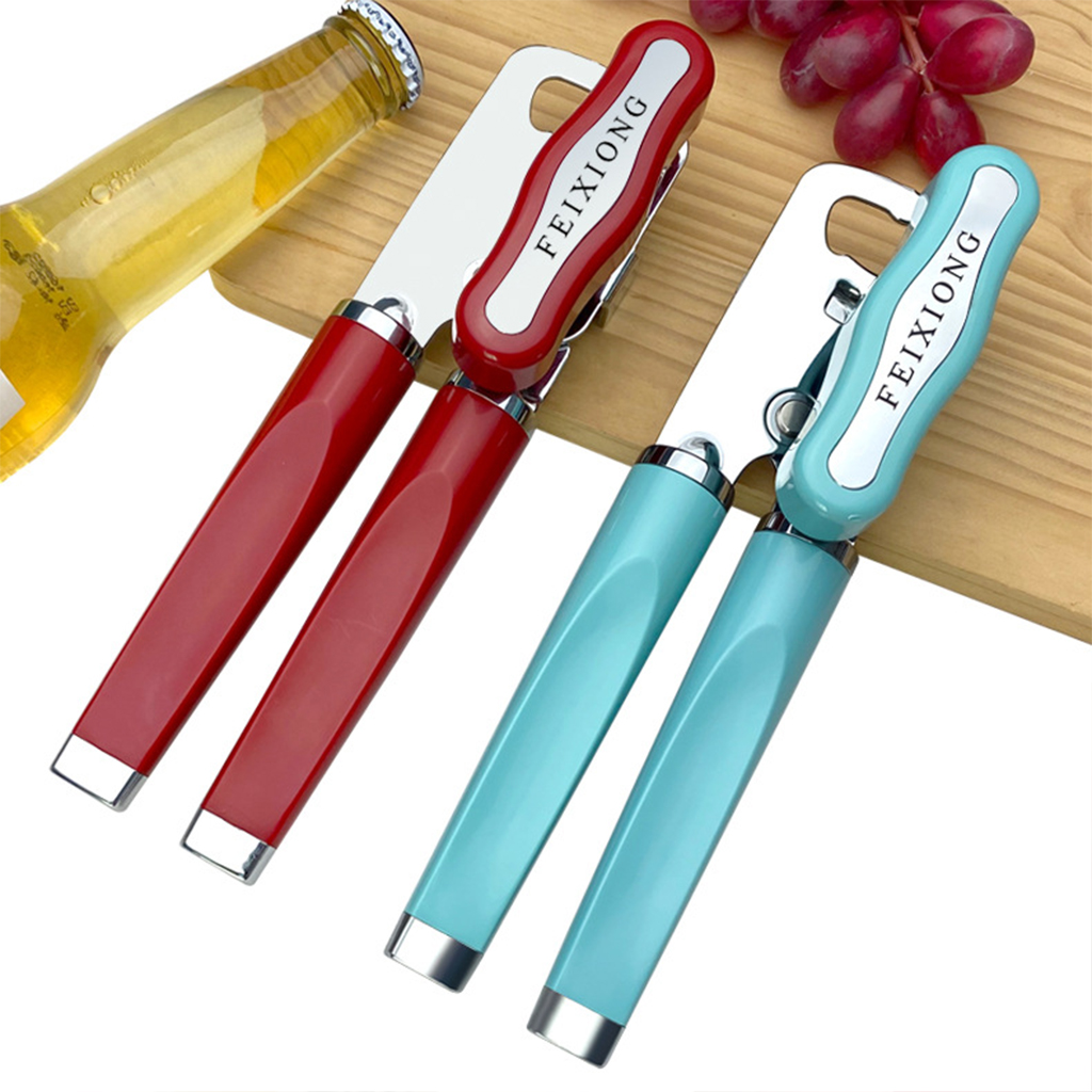 Can Opener Heavy Duty Multifunction Canned Tools Stainless Steel ...