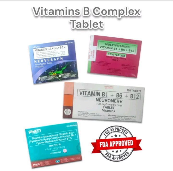 Vitamin B Complex Amcovit-B / REVITAFLEX / RAMAVIT( TABLET) | Shopee ...
