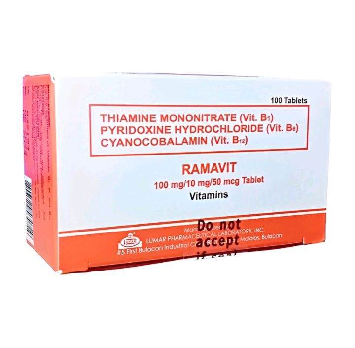 Vitamin B Complex Amcovit-B / REVITAFLEX / RAMAVIT( TABLET) | Shopee ...
