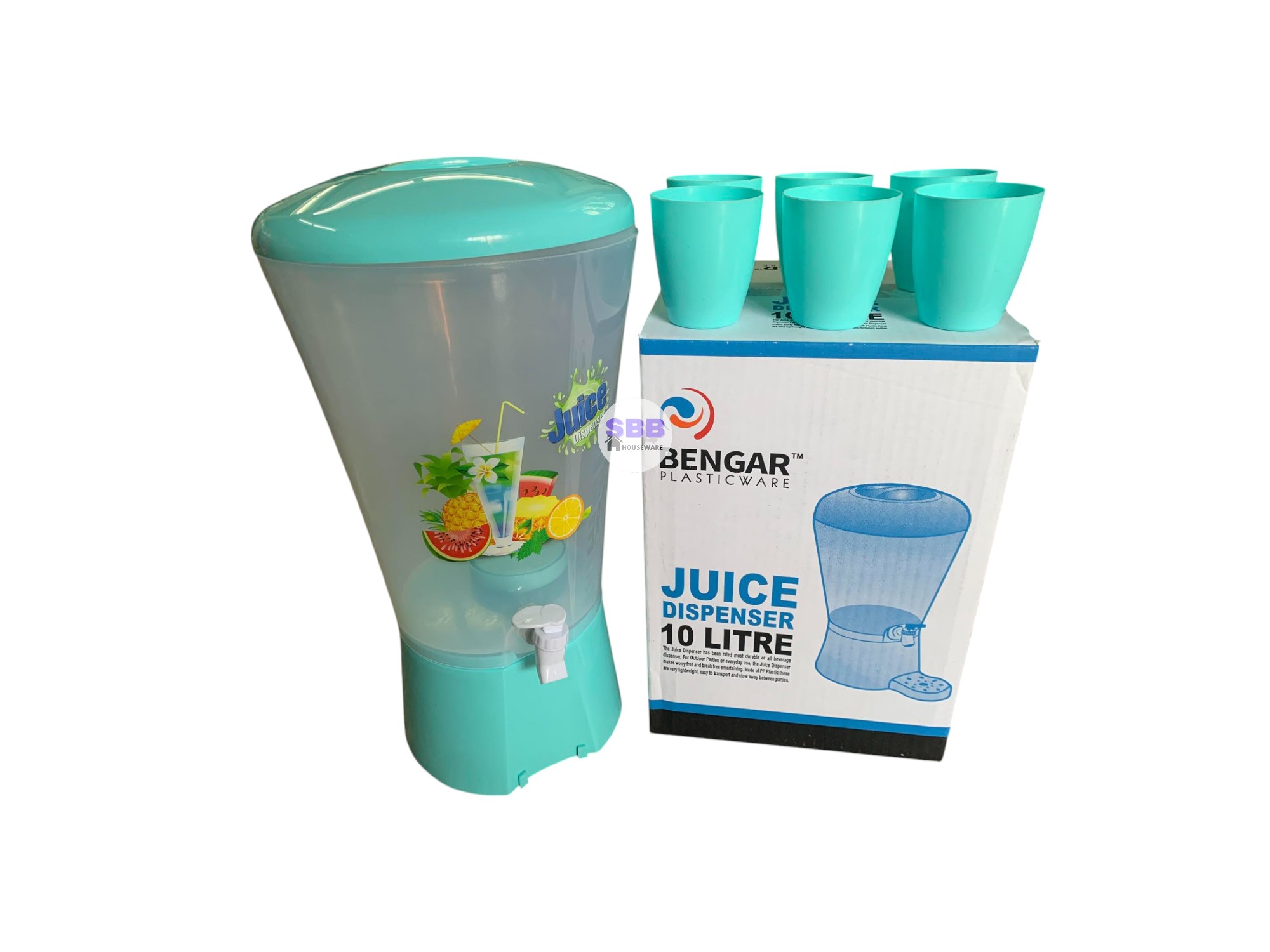 FREE 6pcs Glass 10L Juice Dispenser Water Jug #B-80/Palamigan with free ...