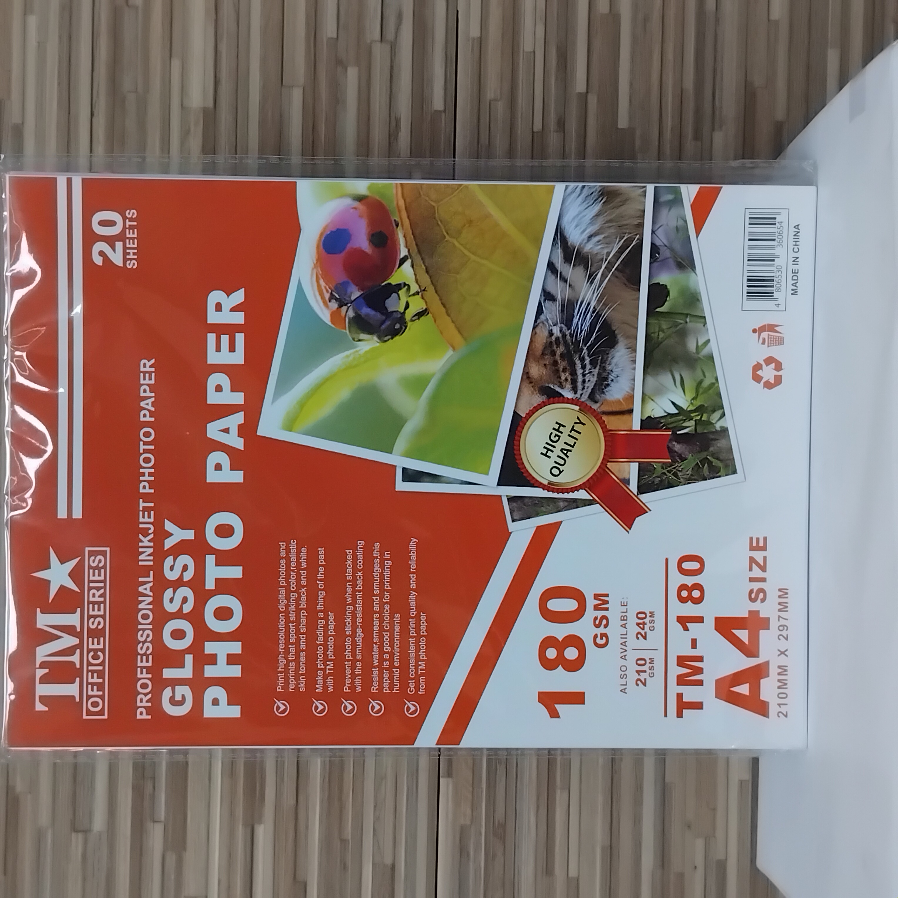 TM Glossy photo Paper / Legal 210gsm / A4 180gsm | Shopee Philippines