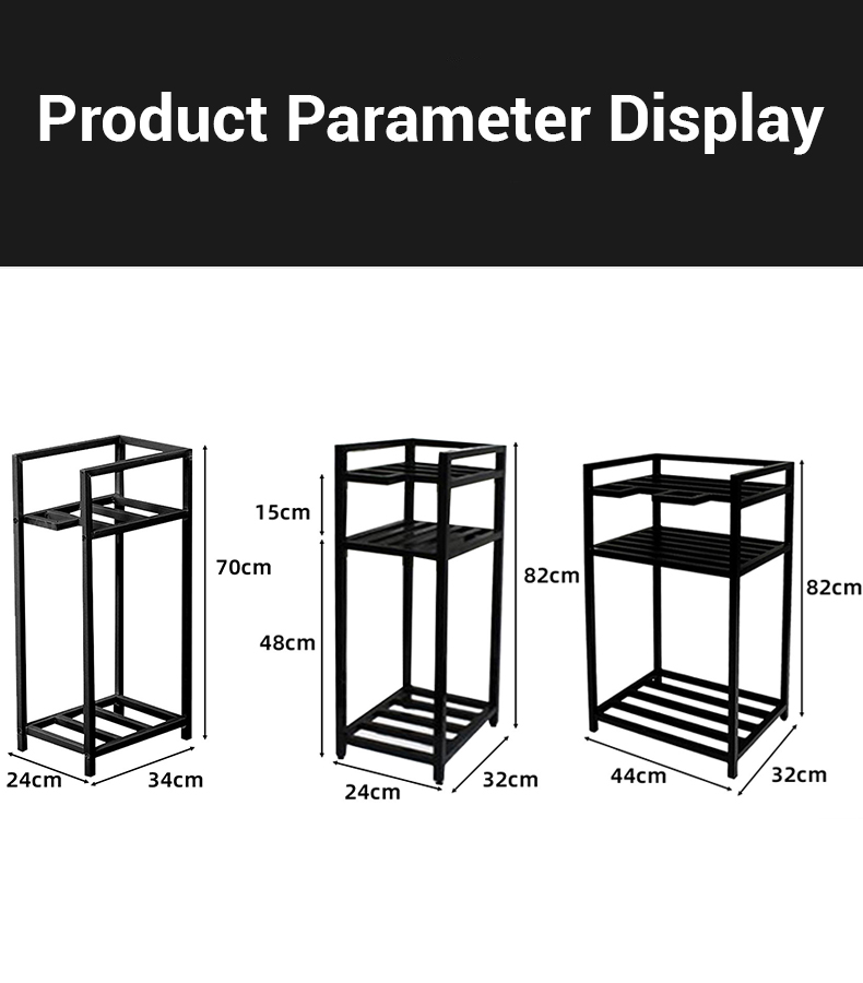 Water Container Rack Thickened Carbon Steel Water Gallon Rack 2/3 Layer ...