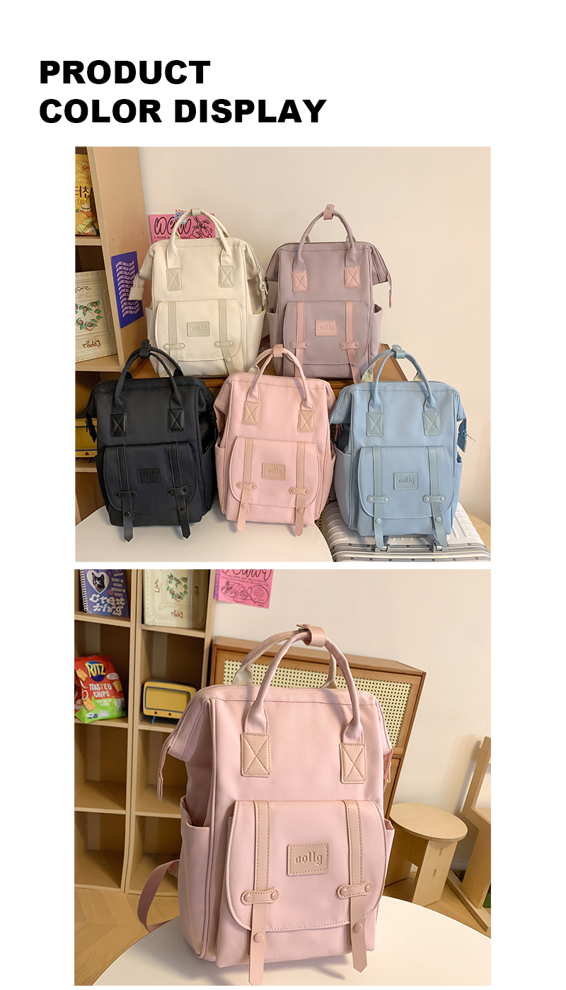 Original Backpack Women School Bag Waterproof Large Capacity Fashion ...