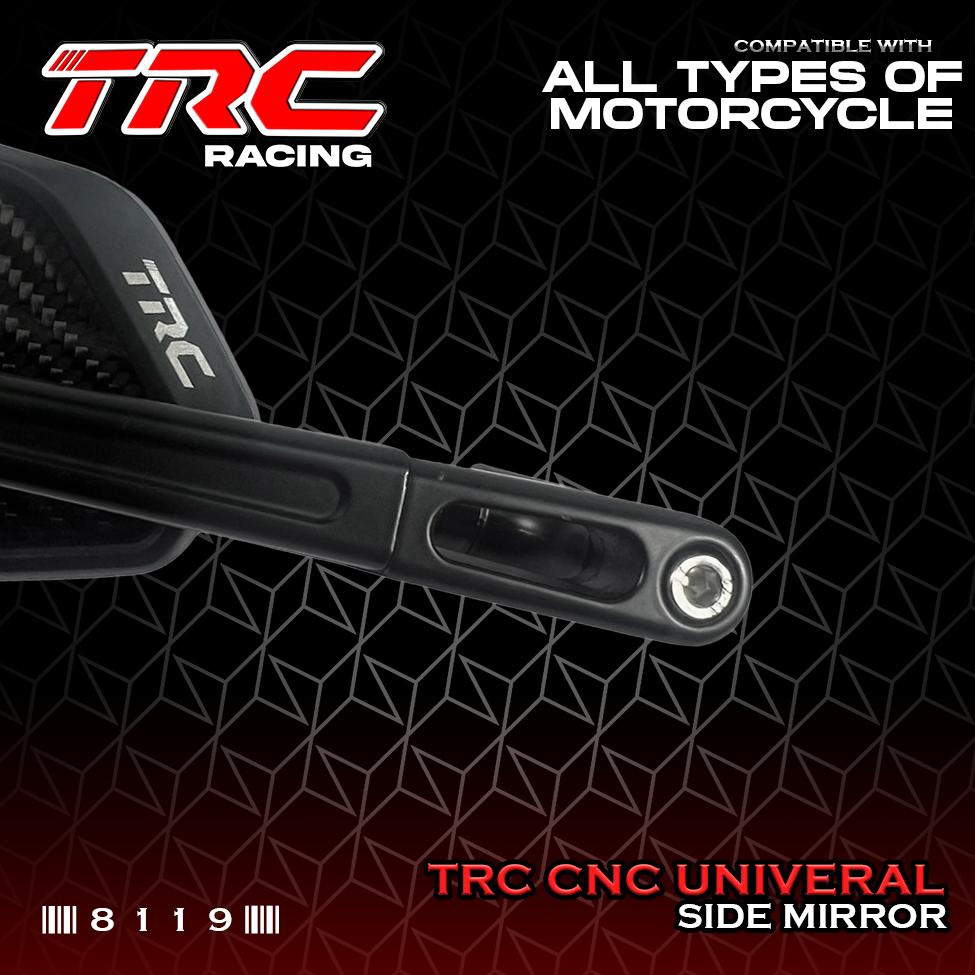 TRC Racing CNC Side Mirror Stem Mount Adjustable Universal 8119 ...