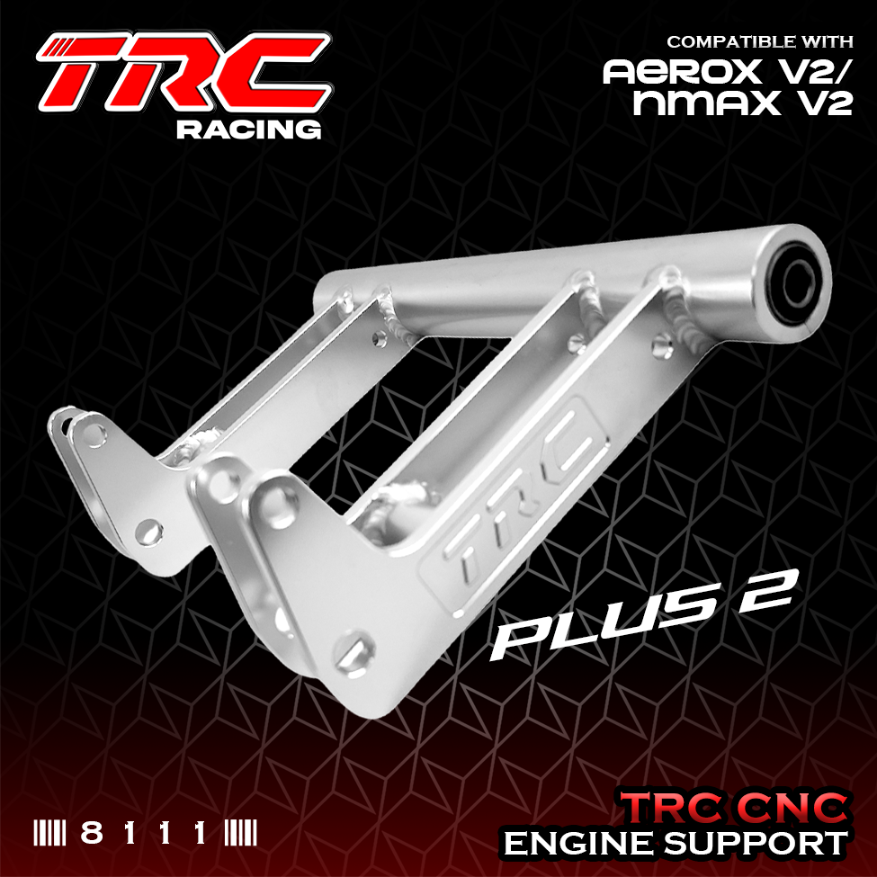 TRC RACING CNC ENGINE SUPPORT PLUS 2 for AEROX V2/NMAX V2 8111 | Shopee ...