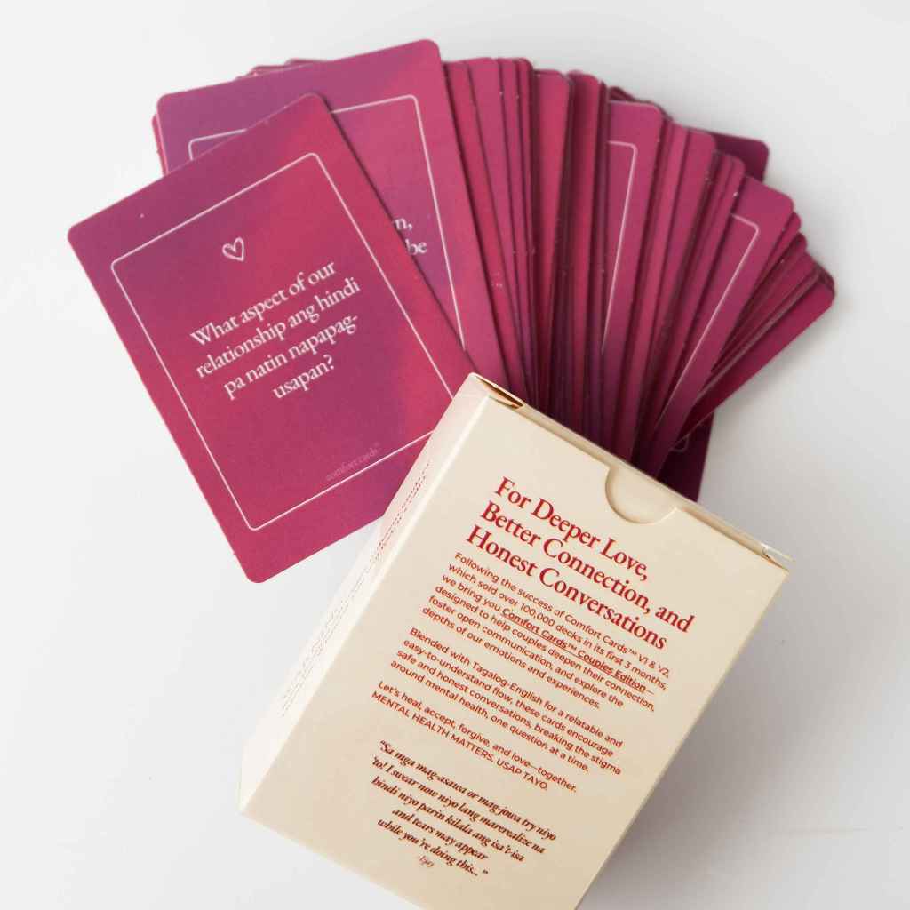 Comfort Cards (Couples Edition): Kwentuhang Mental Health Self-Help ...